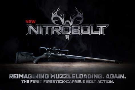 The Nitrobolt® First Firestick Capable Bolt Action Muzzleloader Traditions® Performance Firearms