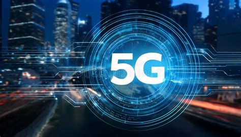 Visual Representation Of 5g Technology Showcasing Speed And