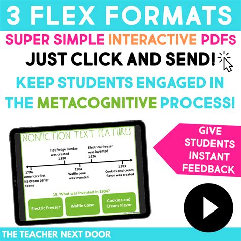 Text Features Reading Center For 3rd Grade The Teacher Next Door