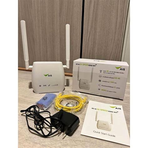 มือสองใช้งานได้ราวเตอร์ใส่ซิม Ais Home Wifi4g Shopee Thailand