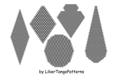 Bead Template Beading Graph Blank Template Paper Graph Pattern Patterns