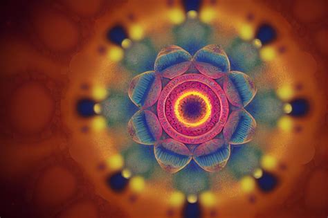 Premium Photo Abstract Kaleidoscope Mandala Style Background Illustration