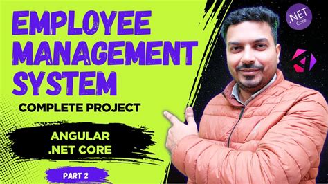 Part 2 Employee Management System Project Using Angular And Dot Net