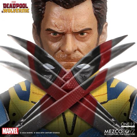 Mezco Toyz Debuts New One 12 Collective Deadpool Wolverine Logan