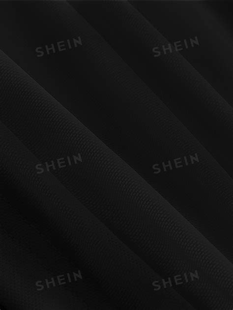 Shein Mod Solid Ruched Crop Tube Mesh Top Shein Uk