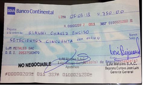 Titulo Valor Transferencia O Cheque De Gerencia Inmobiliaria