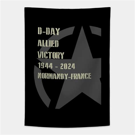1944 D Day 2024 80th Anniversary Normandy D Day Landings Tapestry
