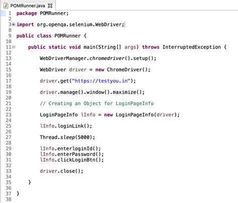 How To Implement Page Object Model Blog