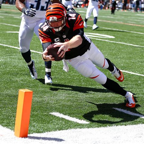 Bengals Andy Dalton Records Rare Touchdown Reception By Quarterback