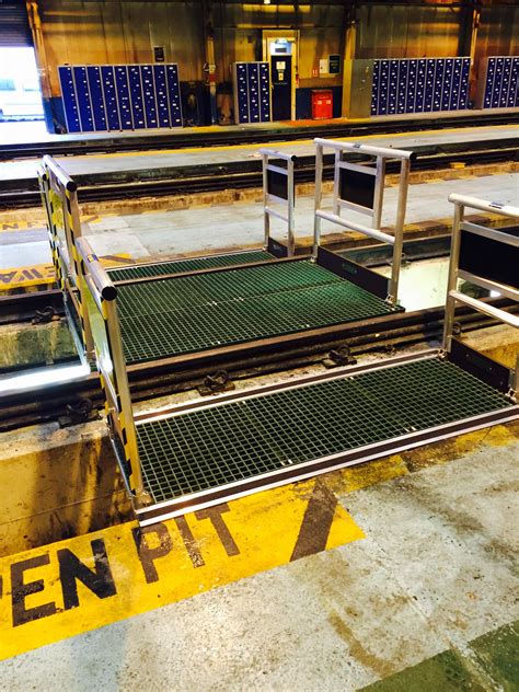 Bespoke Train Pit Boards Working At Height