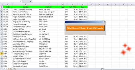 Listing The Filtered Data On Separate Workbooks New Ideas For