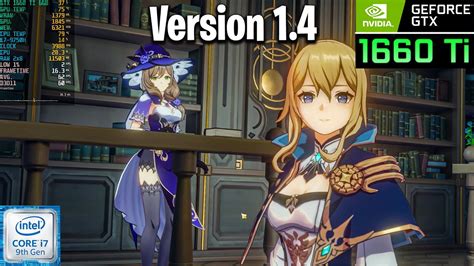 Genshin Impact Version 14 Gtx 1660 Ti I7 9750h Ultra 1080p