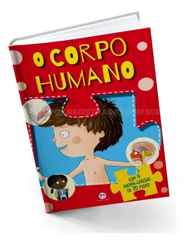 Descobrindo O Corpo Humano Livro E 4 Quebra cabeças Divertidos Para