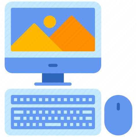 Computer Keyboard Mouse Icon Download On Iconfinder