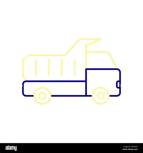 Garbage Truck Icon Keep The City Clean Sincerely Stock Vector Image