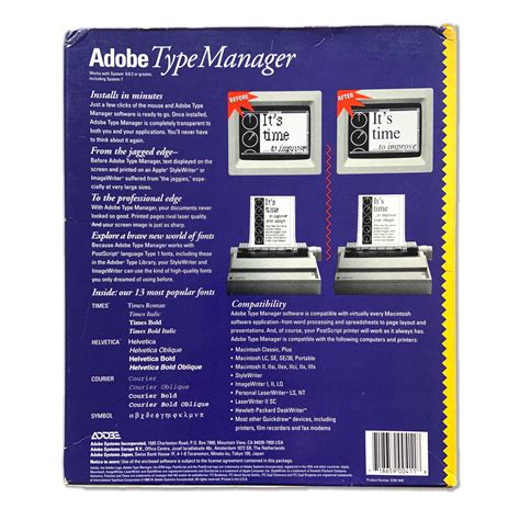 Atm Adobe Type Manager Defunct Apps