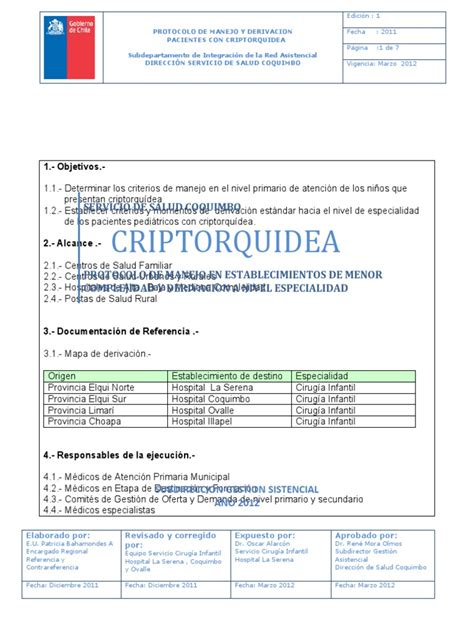 Criptorquidea Pdf Hospital Testículo