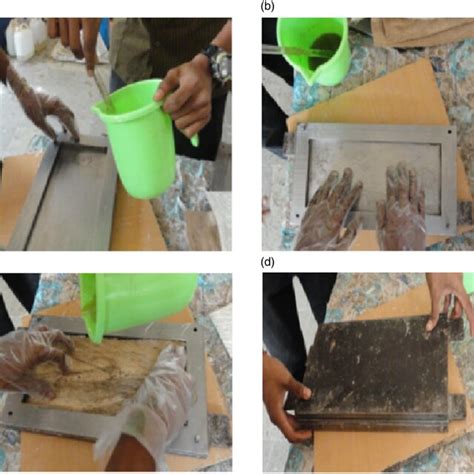 Fabrication Process—a Mold Preparation B Mold Setting C