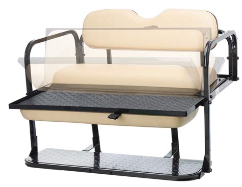 Gtw Mach 1 Rear Flip Seat Kit 1982 Up Club Car Ds Golf Carts Color