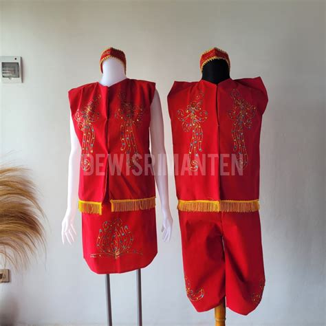 Jual Dayak Dewasa Baju Adat Dayak Shopee Indonesia