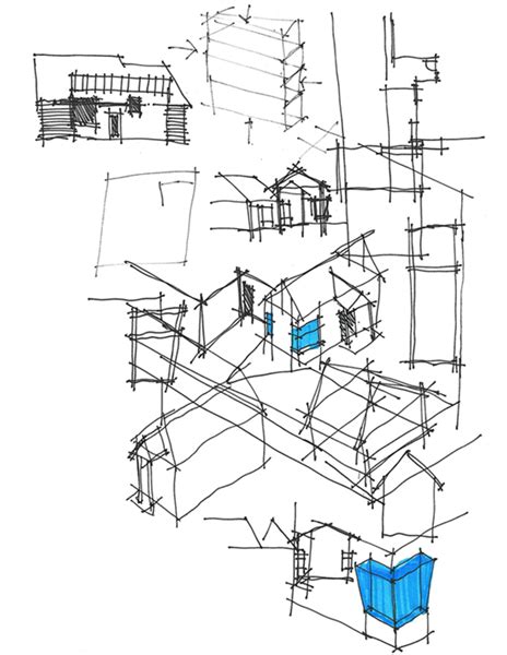 建築の手描きスケッチがうまくなる方法とおすすめのペンや紙 建築プレゼンの道標