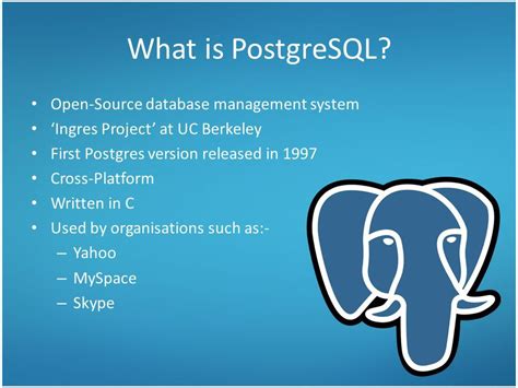Srinivasan Kuber On Linkedin Postgresql