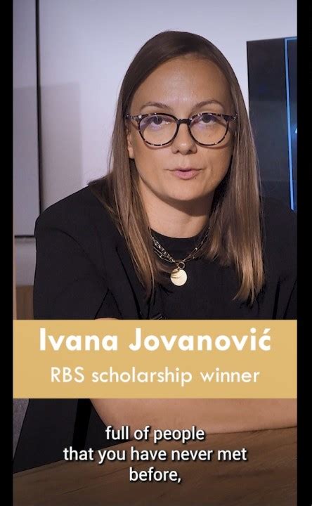 Predrag Bojovic Mba On Linkedin Ivana Jovanović Rbs Scholarship Winner 2022