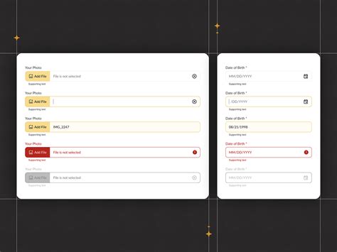 Custom Forms And Inputs States By Kopytinaolha On Dribbble
