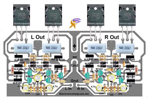 Audio Power Amplifier Electronics Help Care