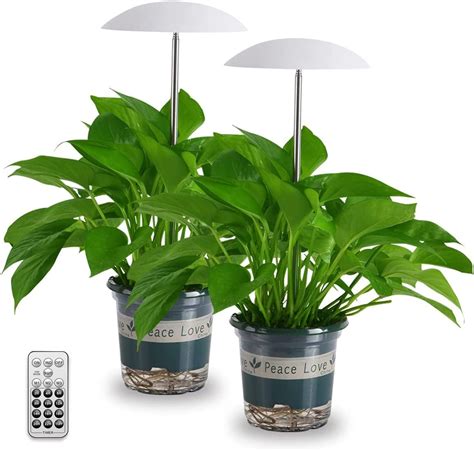 Luces LED De Cultivo Para Plantas De Interior Paquete De 2 Luces