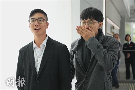 涉12港人案廖子文鄭子豪刑期上訴得直 判辭稱原定判罰導致失去減刑機會 12 19 20240930 港聞 即時新聞 明報新聞網