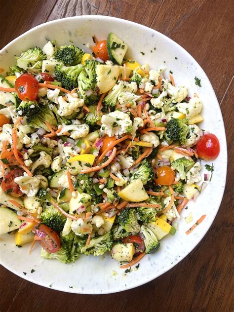 Marinated Summer Veggie Salad Natalie Mason