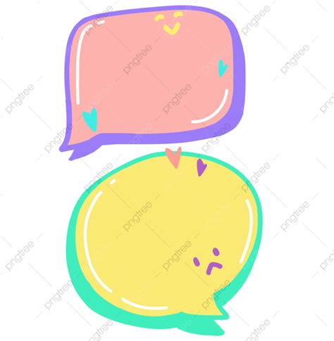 Dialog Bubble Clipart PNG Images Bubble Dialog Box Dialog Box Bubble Q Version PNG Image For