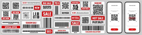 Product Barcodes And QR Codes Smartphone Application Scanner App