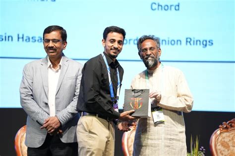 Mohsin Hasan Honoured With Metallography Prize