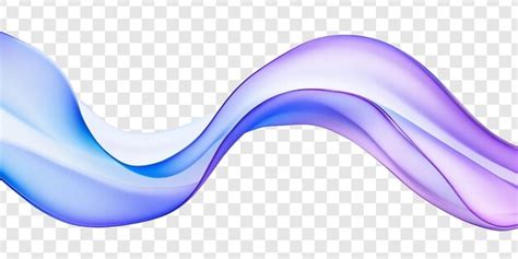 Abstract Iridescent Swirling Shape Premium Ai Generated Psd