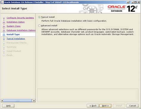 Oracle Base Oracle Database 12c Release 2 122 Installation On