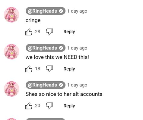 Looks Like Someone Forgot To Switch To Her Alt Accounts Rcaughtin4k