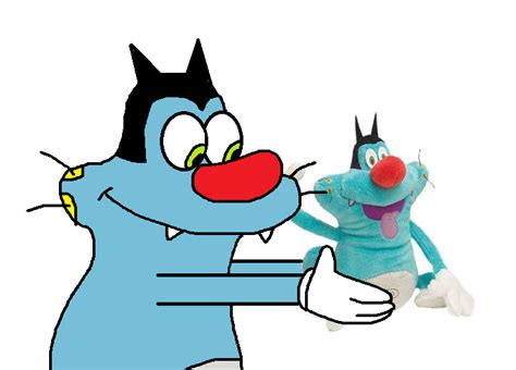 Oggy Holds A Plush Doll Of Himself By Marcospower1996 On Deviantart
