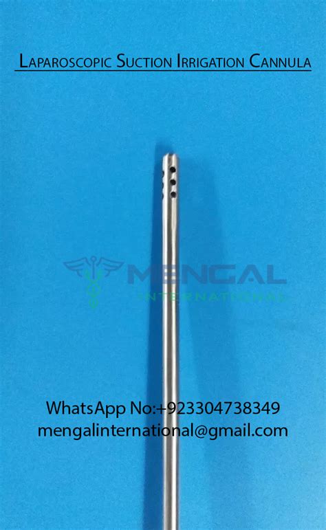 Laparoscopy Laparoscopic Suction Irrigation Cannula Sliding Type