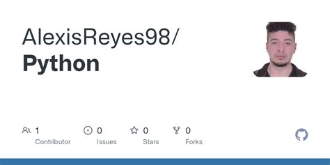 Github Alexisreyes98python