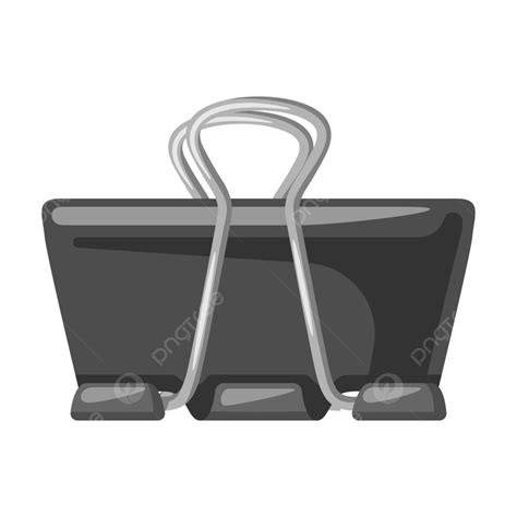 종이 바인더 클립의 그림 검은 사업 공급 Png 일러스트 및 벡터 에 대한 무료 다운로드 Pngtree