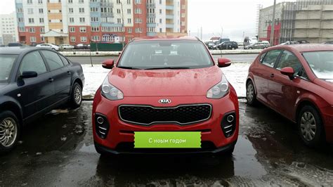 С наступающим В новый год чистым — Kia Sportage 4g 1 6 л 2017