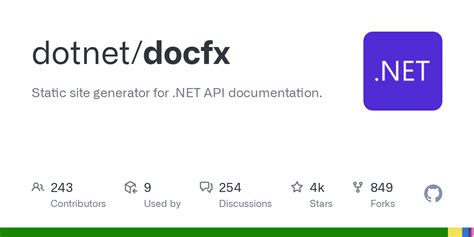 Releases · Dotnetdocfx · Github