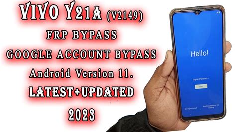 VIVO Y A V FRP BYPASS Y A VIVO GOOGLE ACCOUNT BYPASS YouTube
