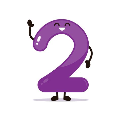Cute Number Illustration 8630095 Vector Art At Vecteezy