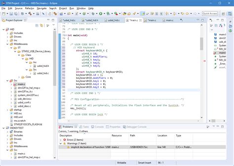 Stm32f103c8t6でusb Hidを実装 Stm32cubemx Qiita