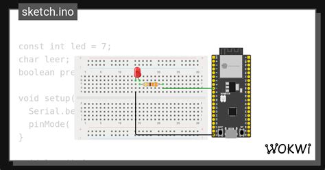 Ledyletra Wokwi Esp32 Stm32 Arduino Simulator