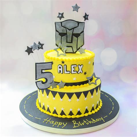 Ic10570 Yellow Transformers Wilton Patisserie