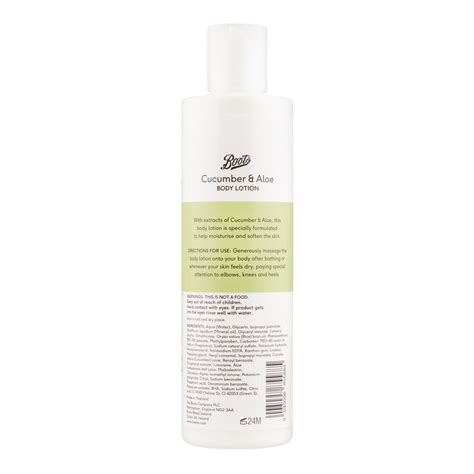 Order Boots Cucumber Aloe Moisturising Softening Body Lotion Ml Online At Best Price In